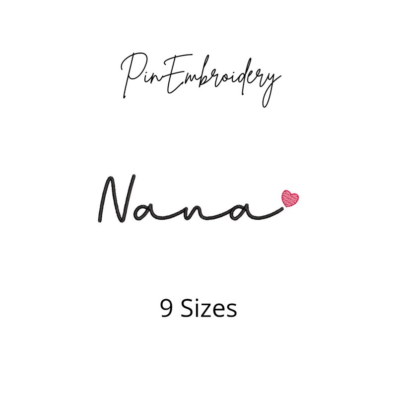 Nana Embroidery - Etsy