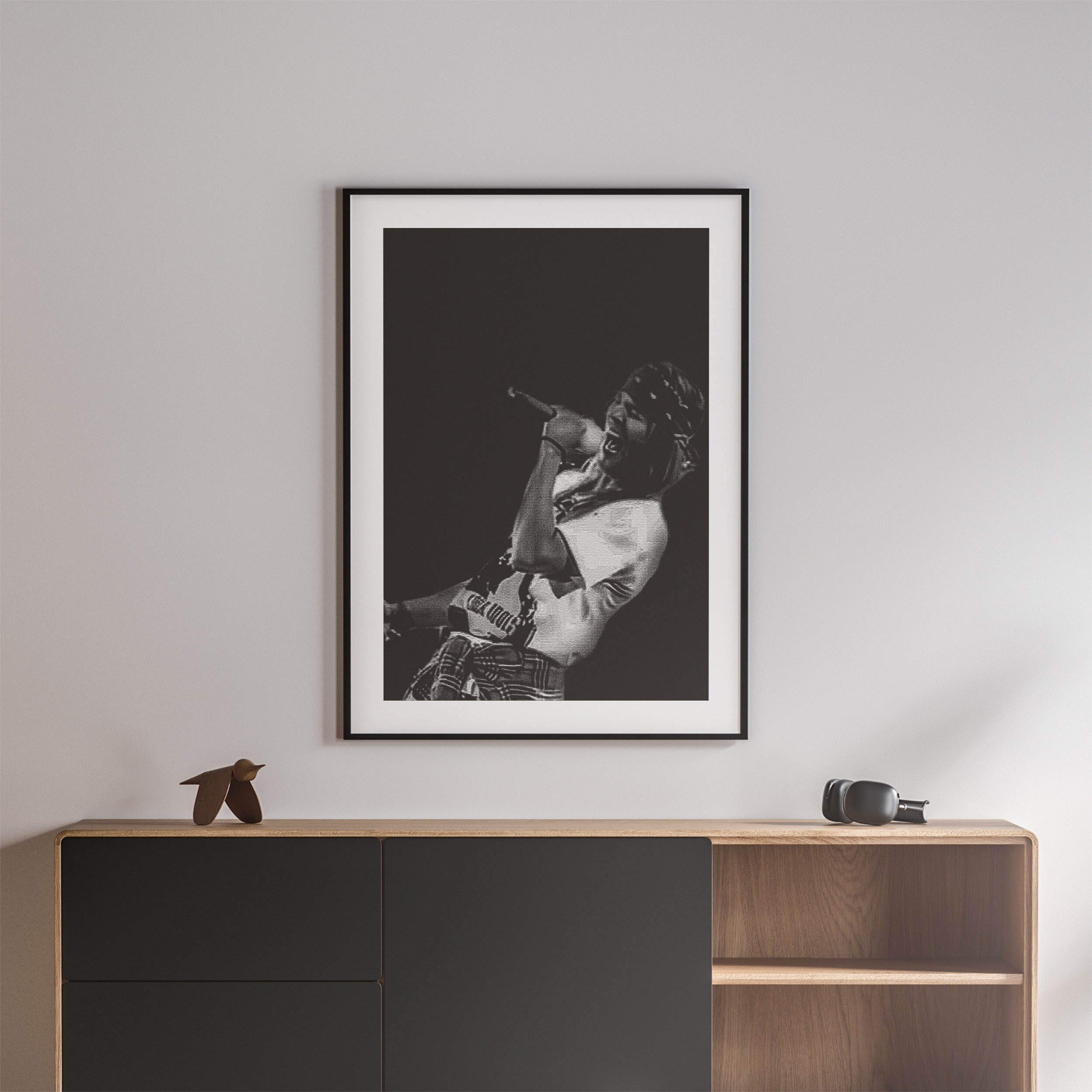 Axl Rose Poster Axl Rose Print Black and White guns N Roses Art Print ...