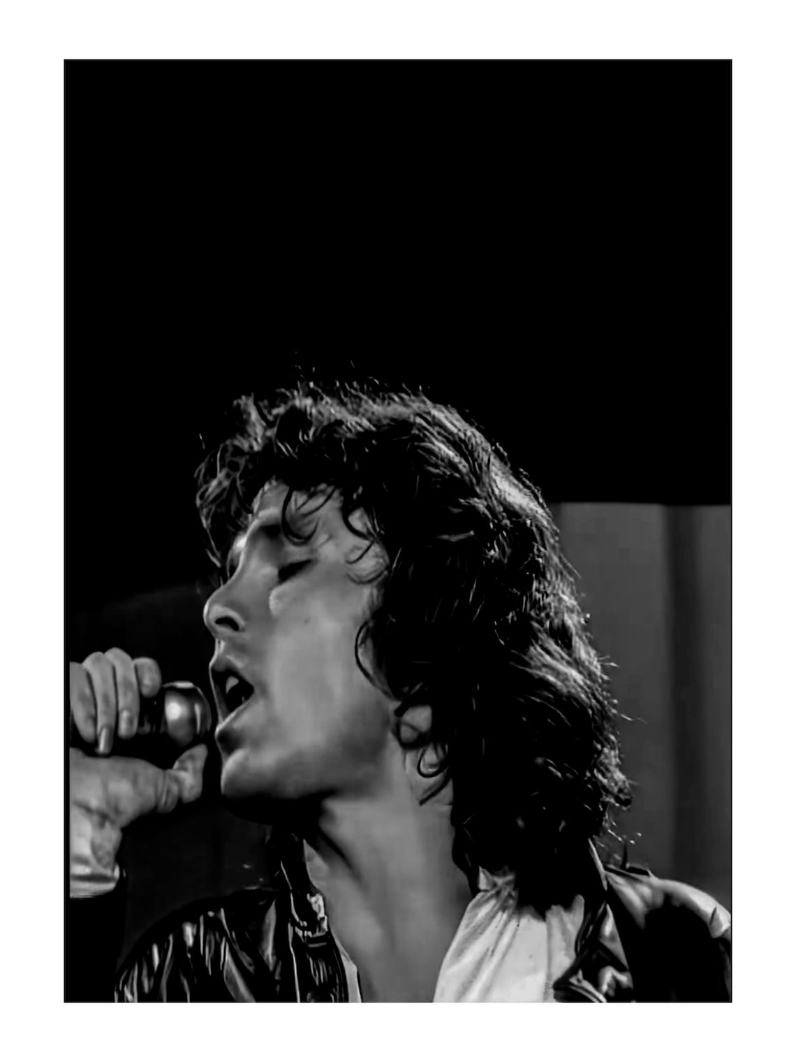 Jim Morrison Poster Jim Morrison Print Black and White - Etsy