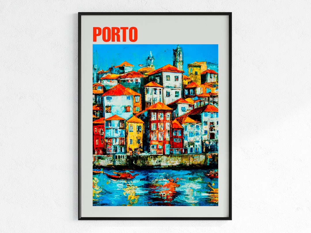 Porto Poster Poster Porto Print Porto Wall Art Travel Home Decor Porto ...