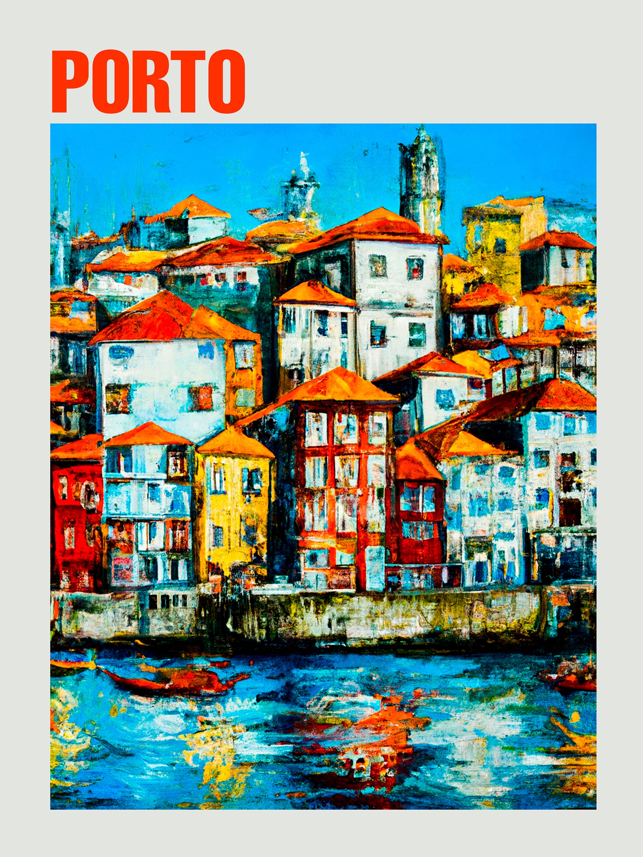 Porto Poster Poster Porto Print Porto Wall Art Travel - Etsy