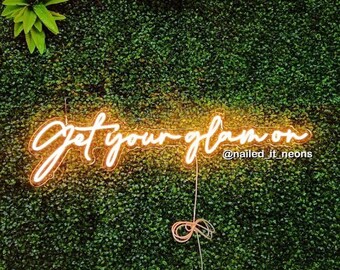 Glam Neon Sign - Etsy