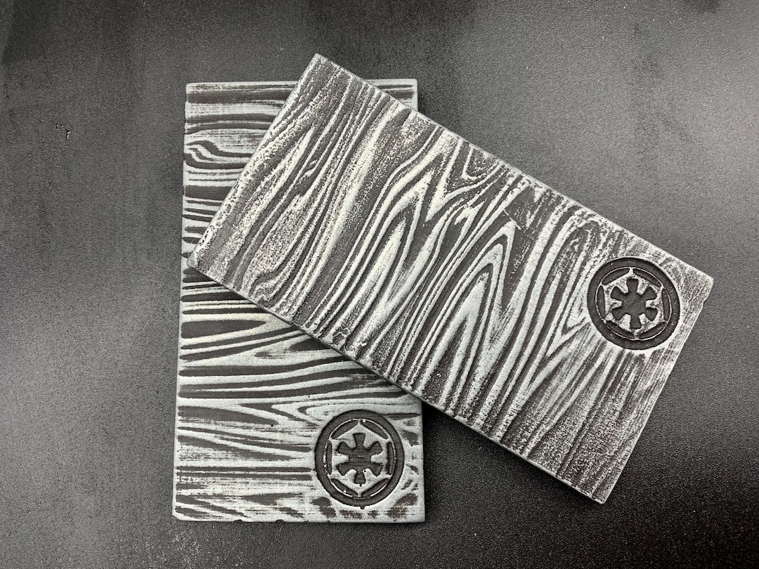 BESKAR Ingot - Mandalorian Steel With Damascus Pattern - in Metallic Resin - Etsy