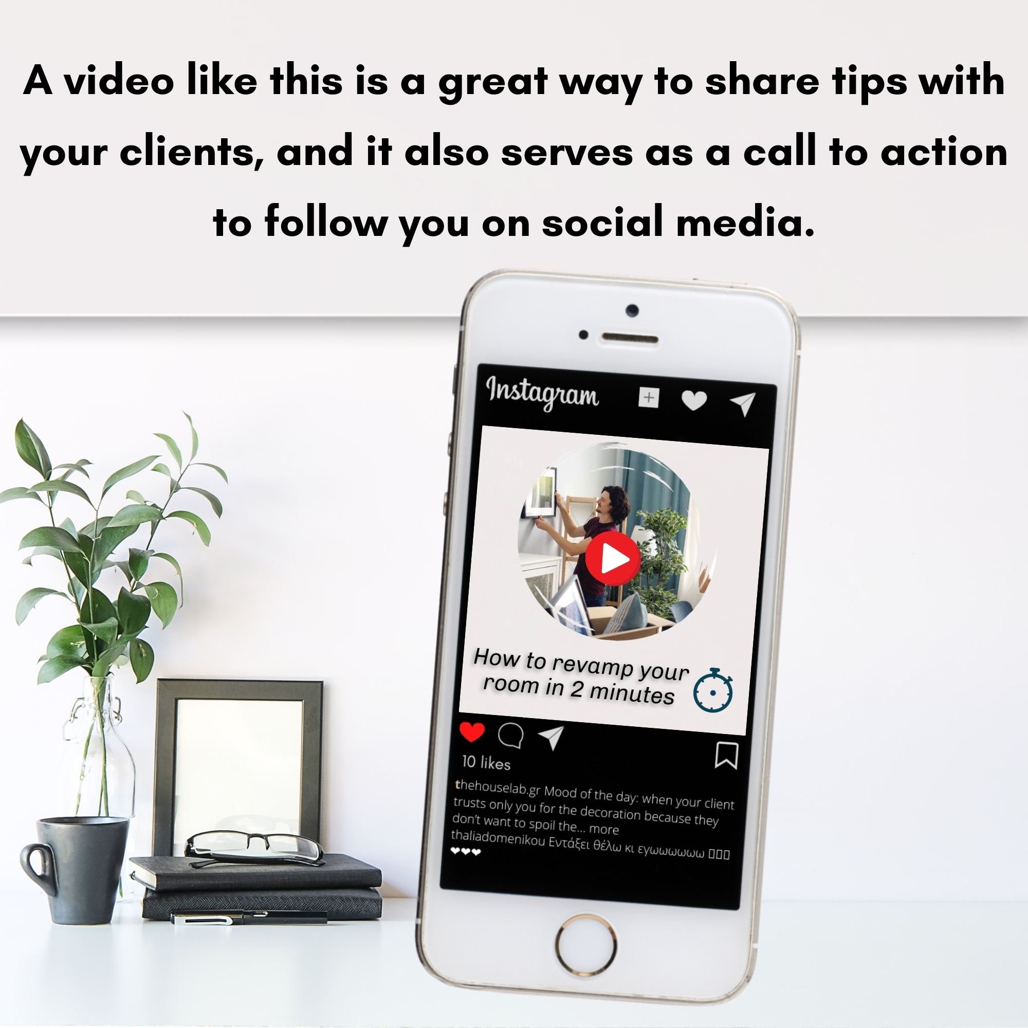 Social Media Video Post, Revamp Your Room in 2 Minutes, Realtor ...