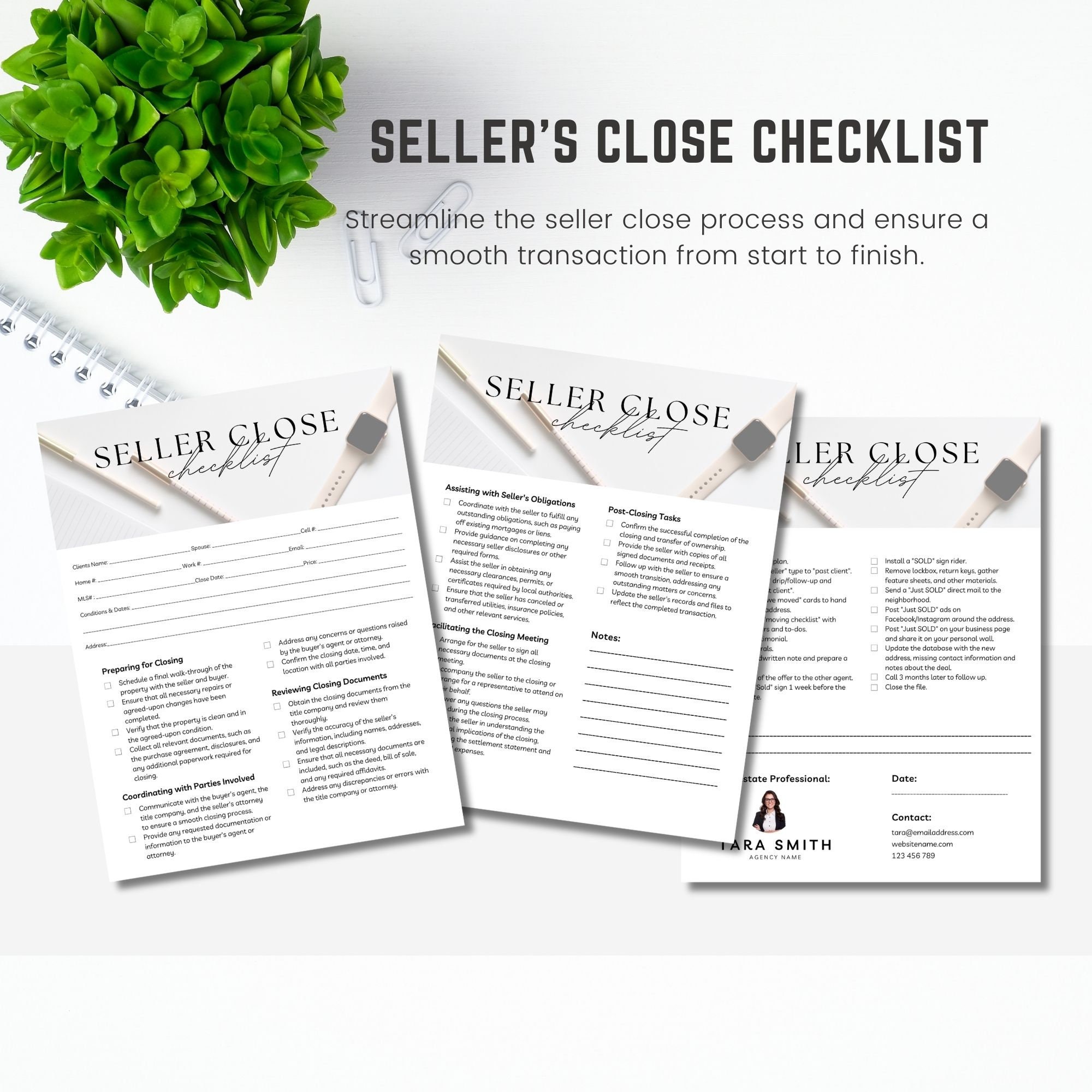 6 Checklists for Real Estate Agents: Streamline Your Tasks and Boost ...