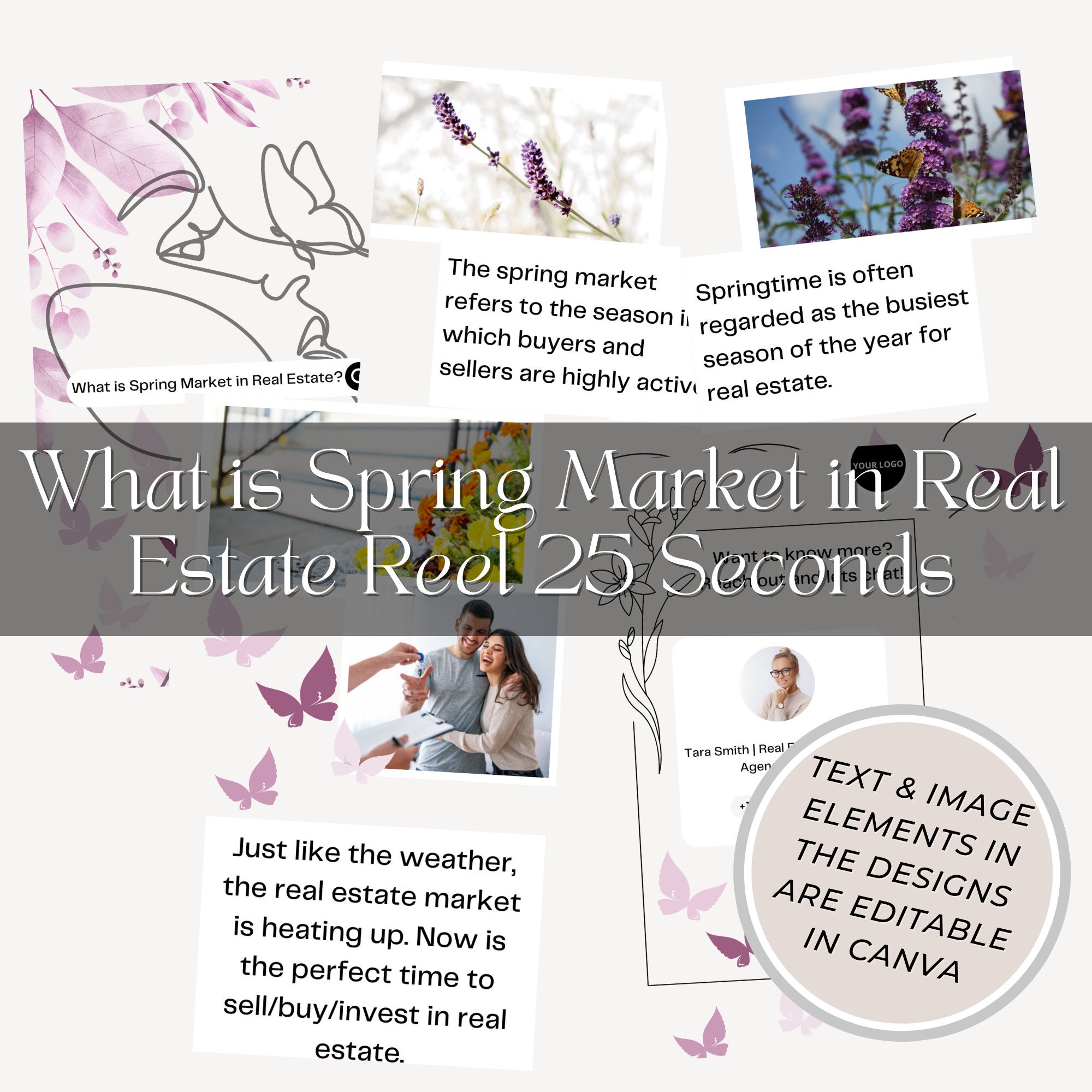 5 Spring Reel Set for Real Estate, Spring Cleaning Guide, is Spring a ...