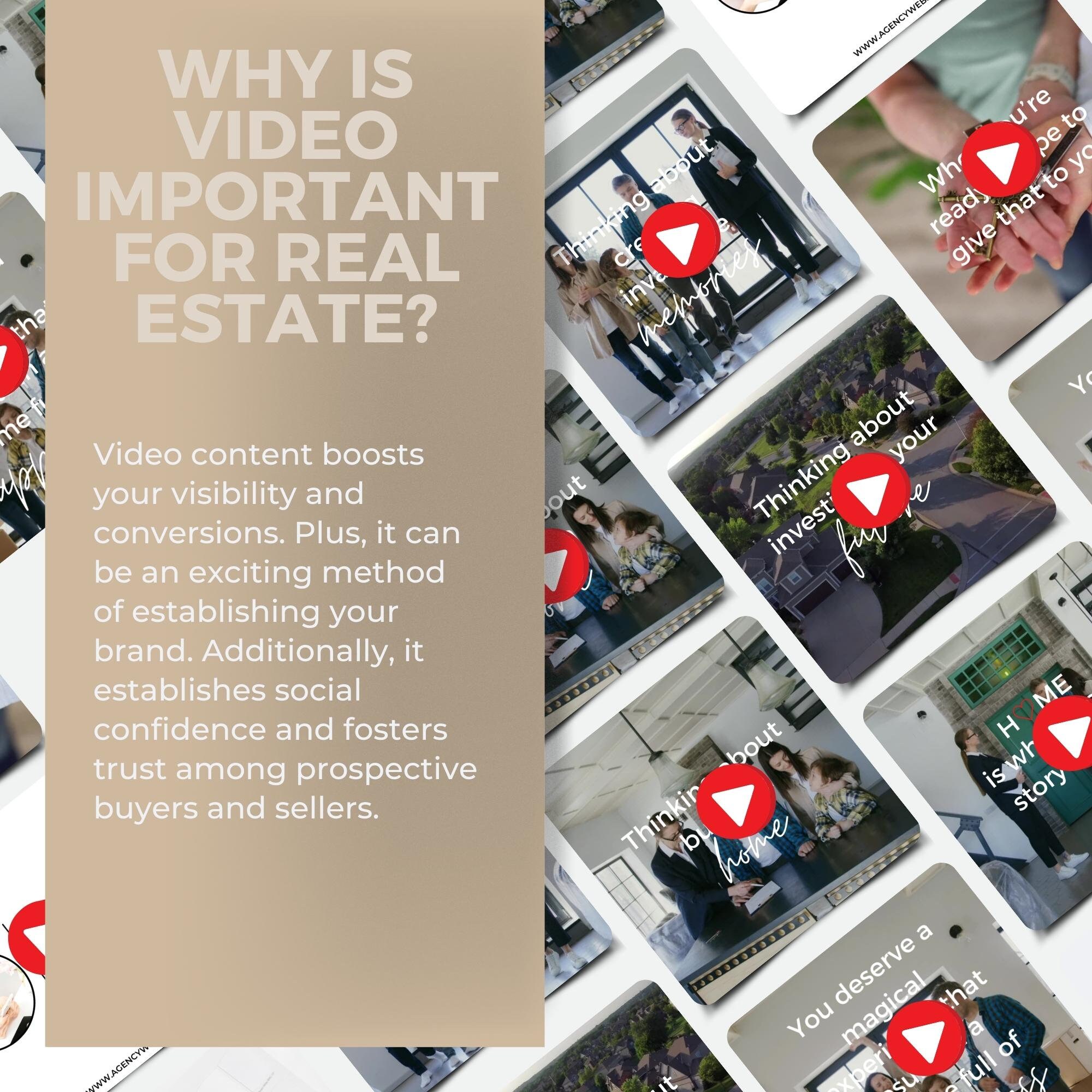 Real Estate Video Offering Your Services to Prospective Buyers, Realtor ...