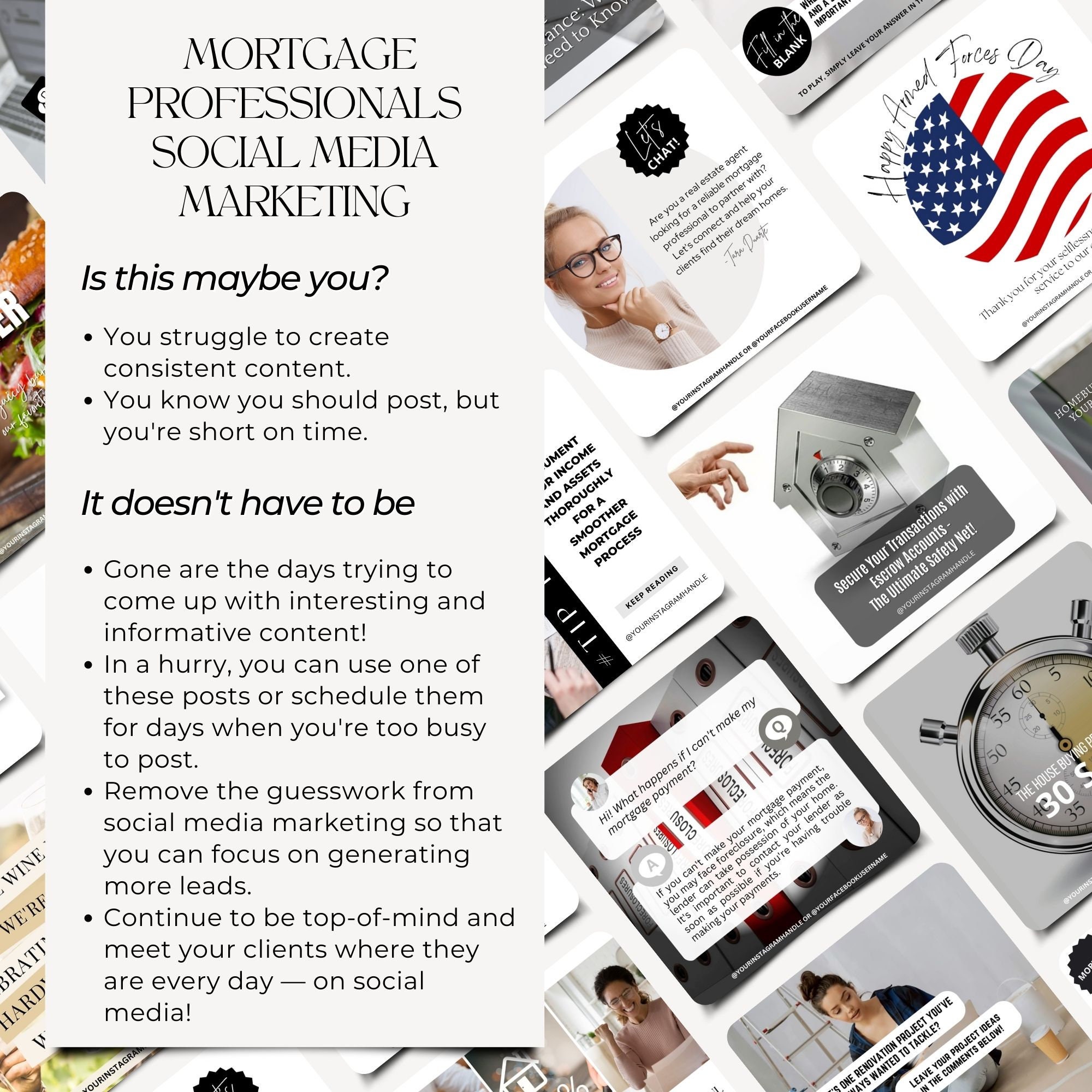 Mortgage Social Media Posts, May 2023, Mortgage Broker Social Media ...