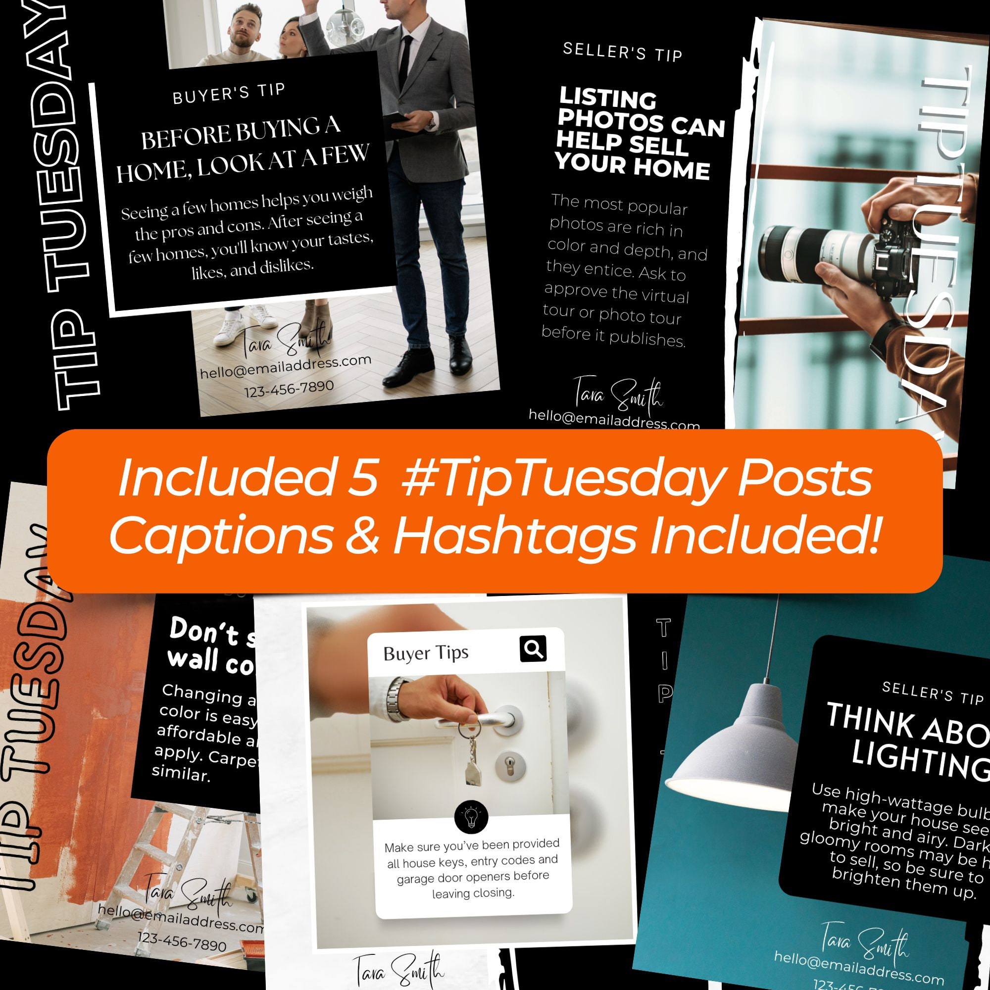 Real Estate November Social Media Posts, Instagram, Facebook,caption ...