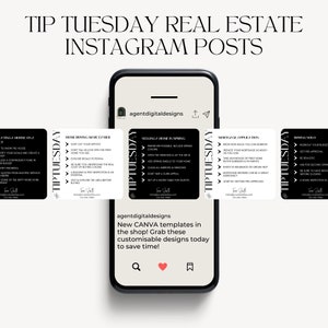 20 Black and White Real Estate Tips for Sellers and Buyers, Instagram ...