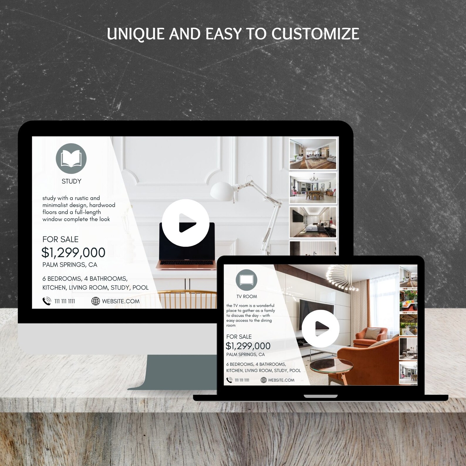 Property for Sale Video, Canva Customizable Video Template, Real Estate ...