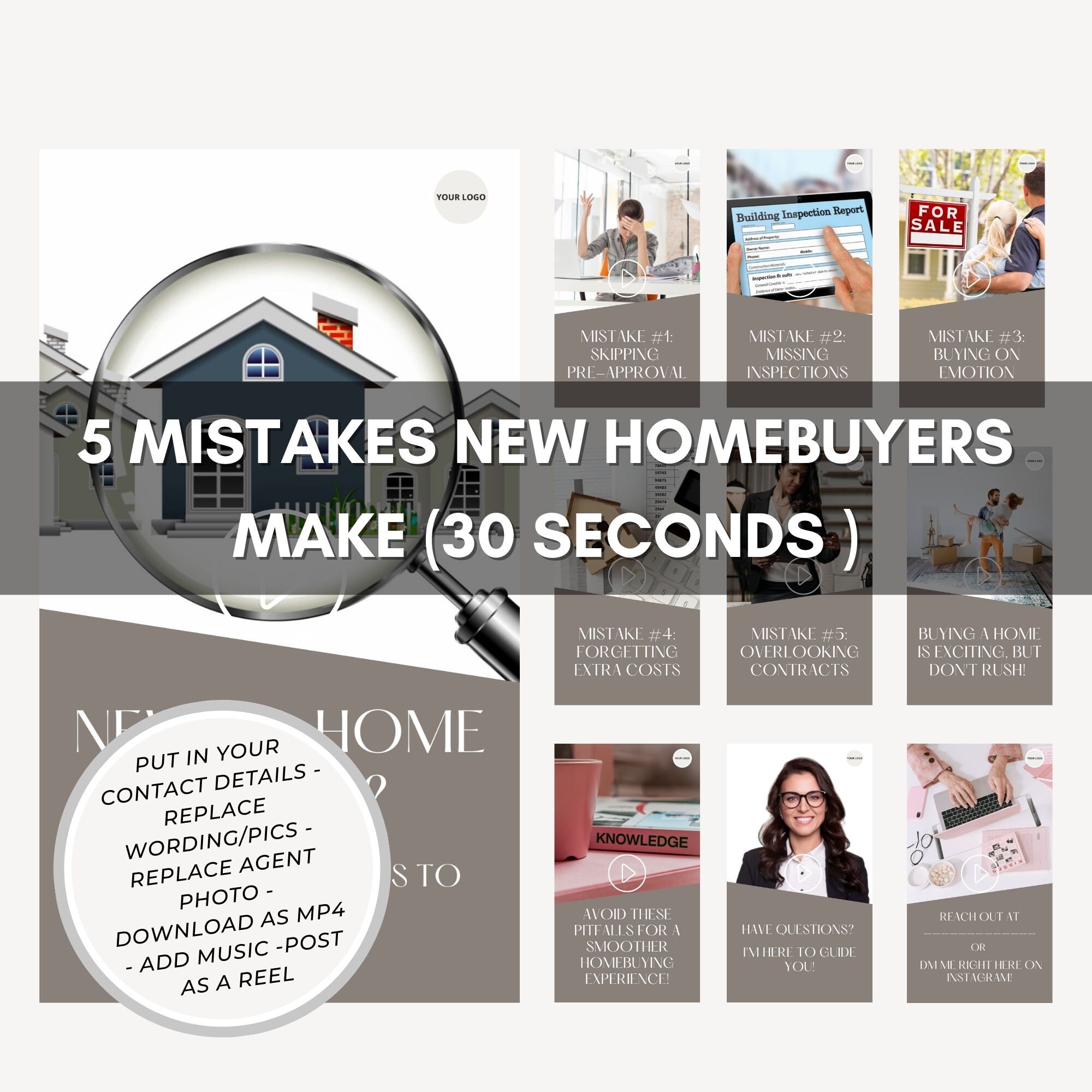5 Real Estate Reels, Real Estate Cycle, Jargon, Choosing the Right ...