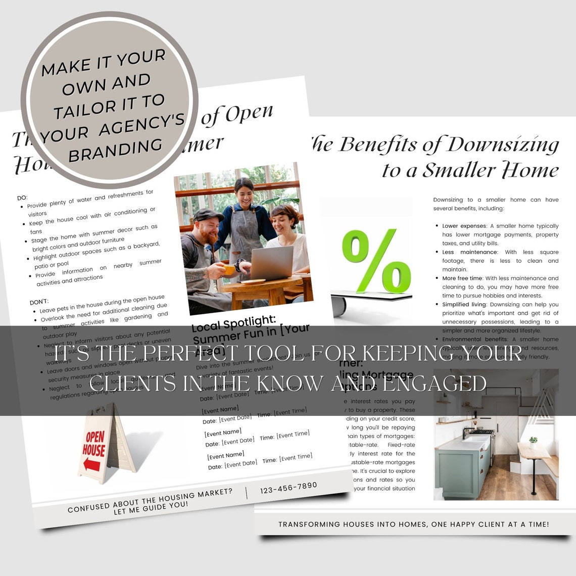 Real Estate July 2023 Newsletter |real Estate Template |real Estate ...