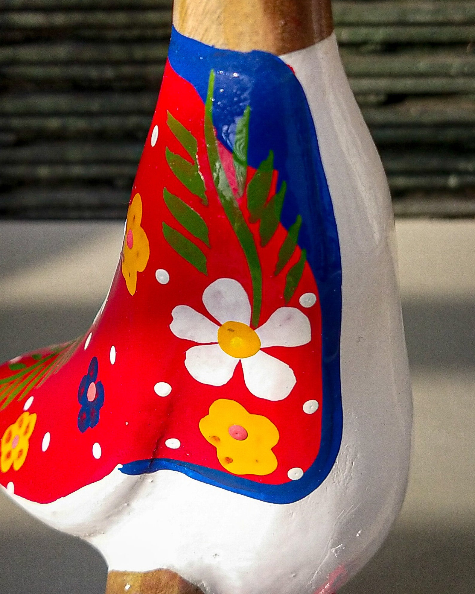 Wooden Duck Flower Power, Duck Love, Gift for Couple, Gift for Her ...