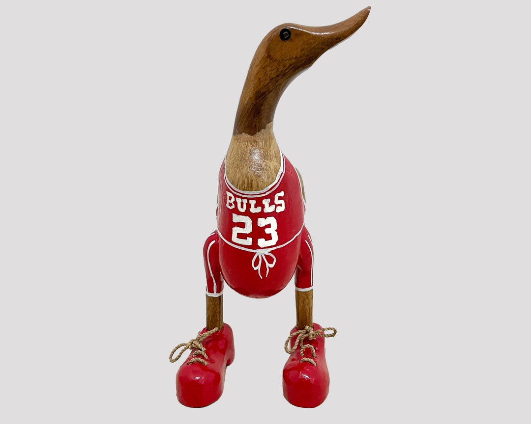 Wooden Duck Basketball, Duck Sport, Gift for Him, Basketball Sculpture ...