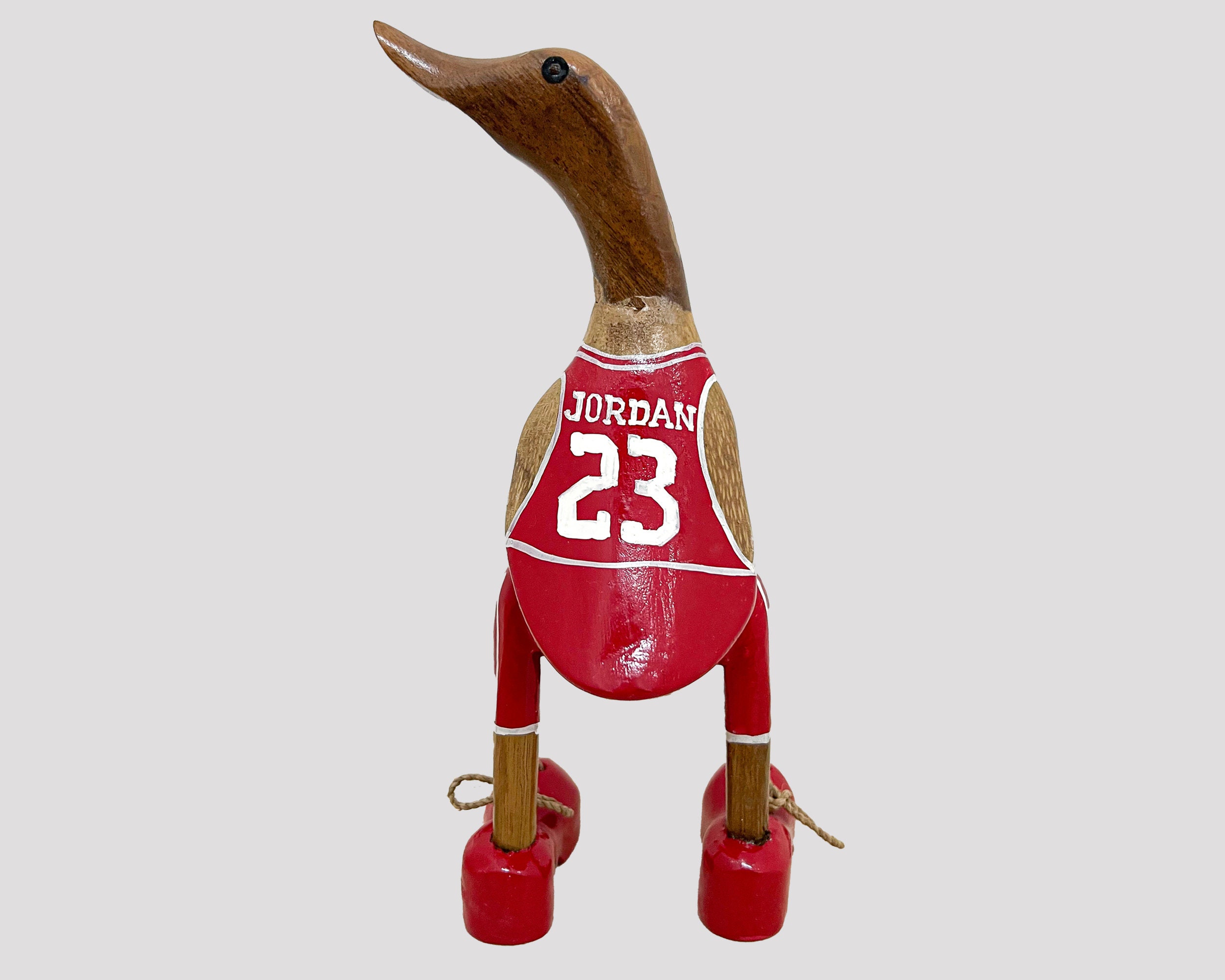 Wooden Duck Basketball, Duck Sport, Gift for Him, Basketball Sculpture ...