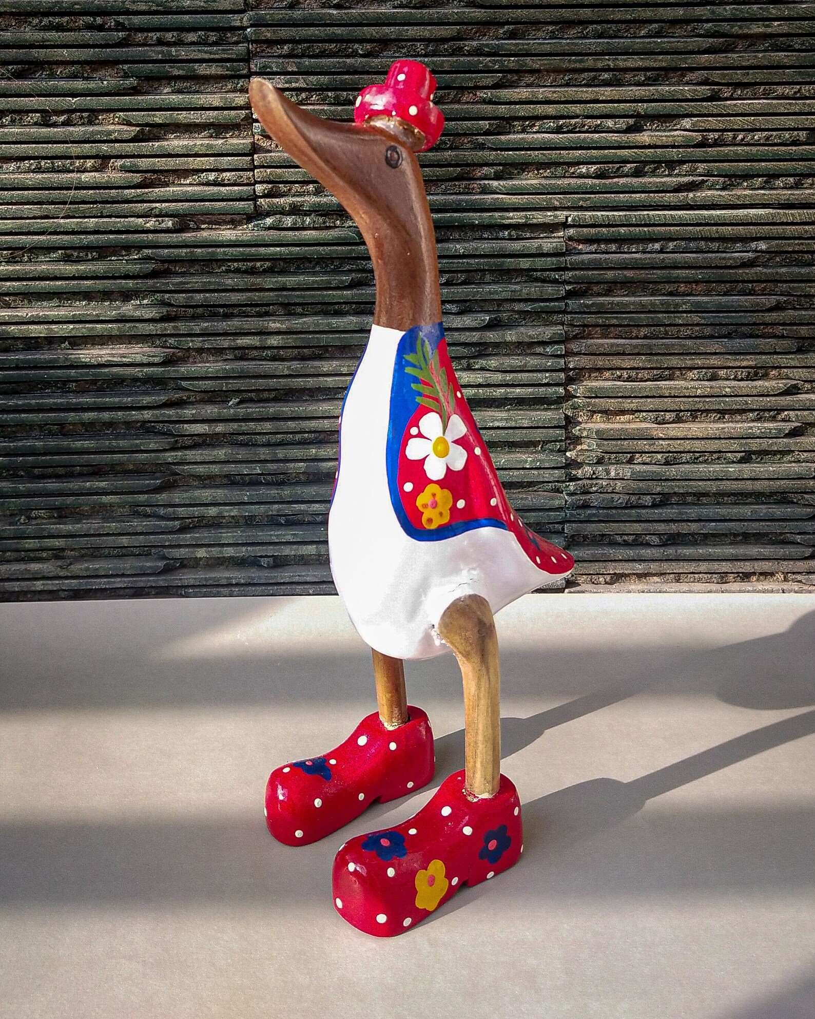 Wooden Duck Flower Power, Duck Love, Gift for Couple, Gift for Her ...