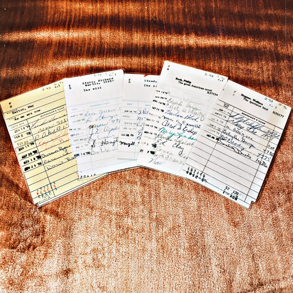 Vintage Library - Etsy