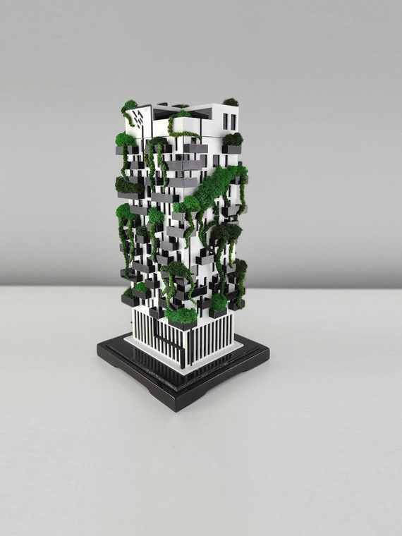 Preserved Moss Skyscraper in a Terrarium by Skygardeen - Etsy