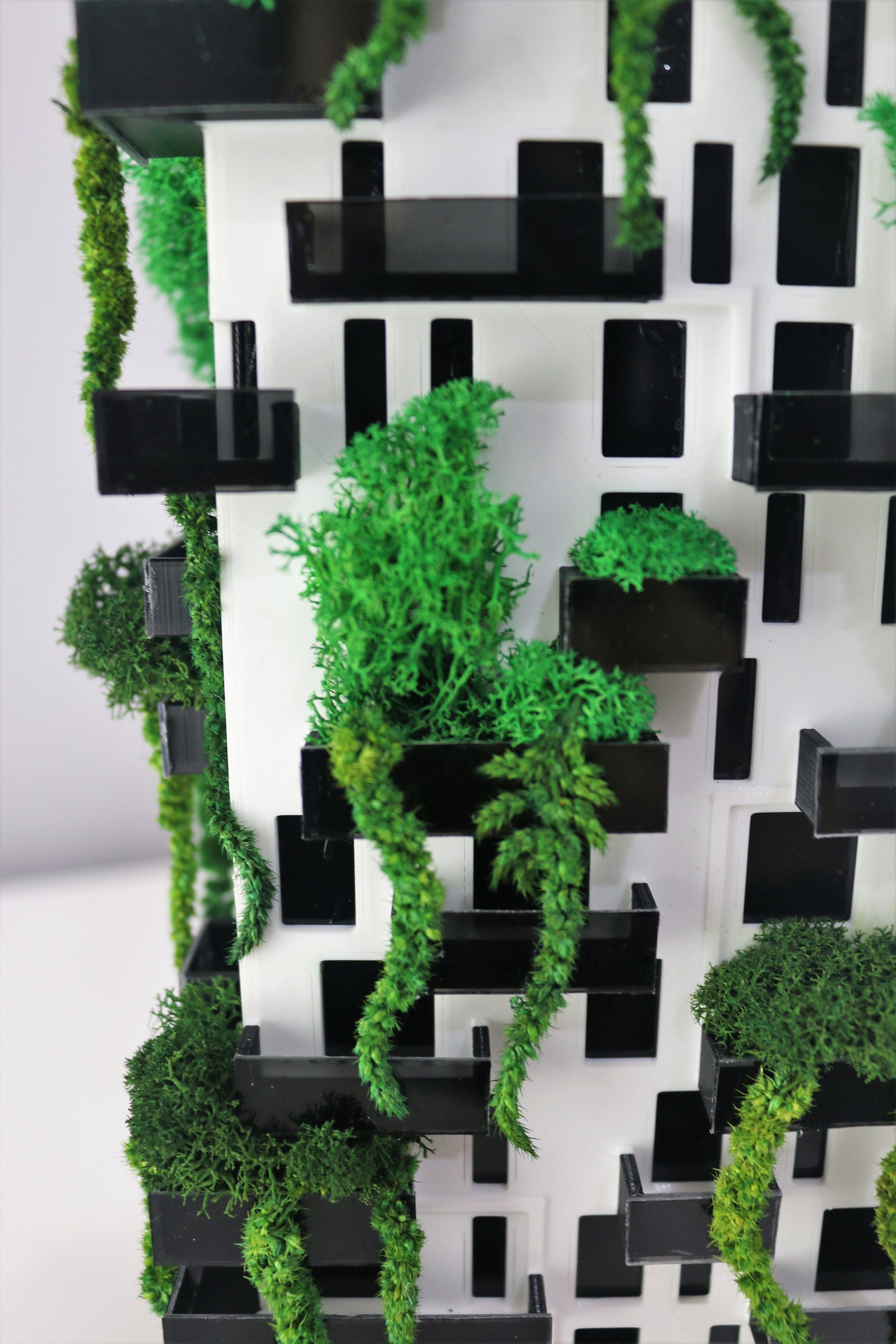 Preserved Moss Skyscraper in a Terrarium by Skygardeen - Etsy