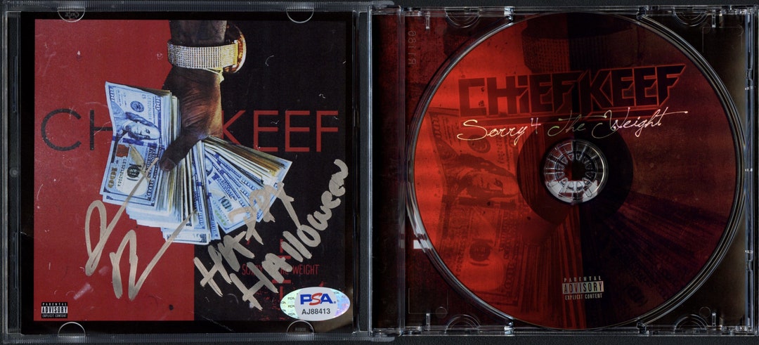 Chief Keef Signed Autographed CD sorry 4 the Weight PSA/DNA - Etsy
