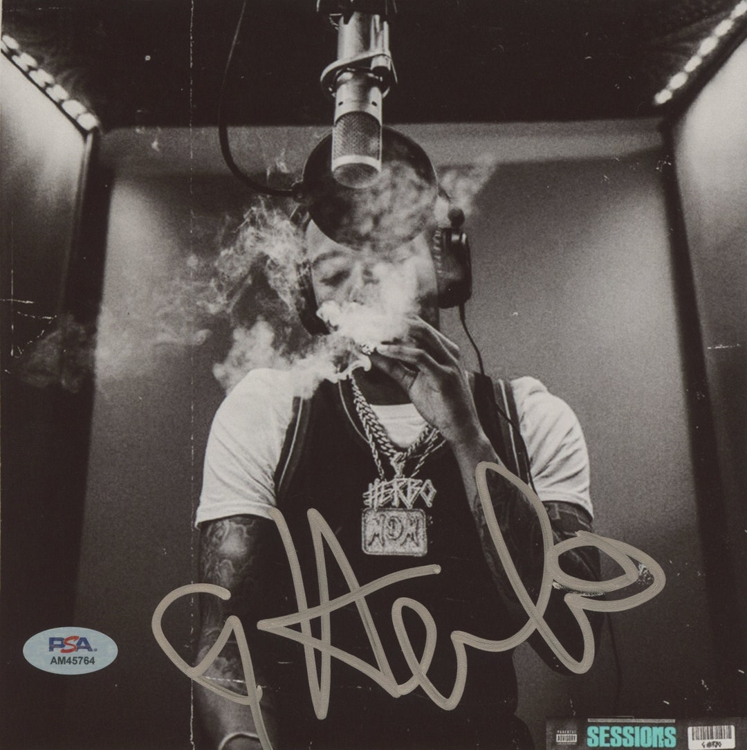 G Herbo Signed Autographed 8x8 Photo sessions PSA/DNA - Etsy