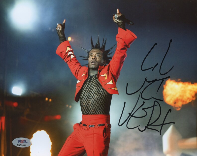 Lil Uzi Vert Signed Autographed 8x10 Photo PSA/DNA Authenticated - Etsy