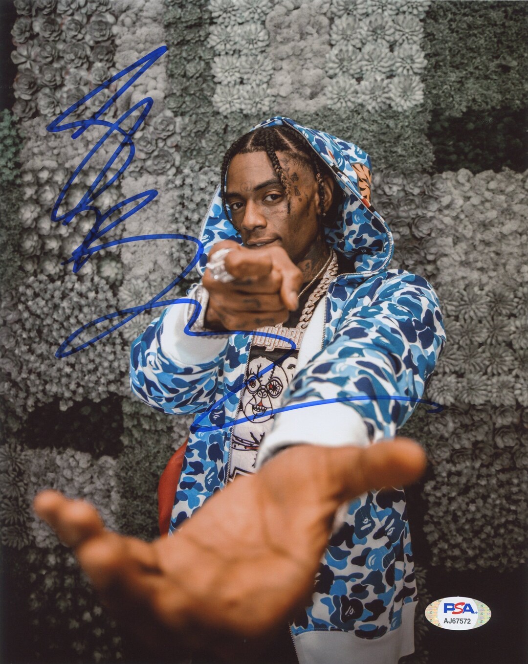 Soulja Boy Signed Autographed 8x10 Photo PSA/DNA Authenticated - Etsy