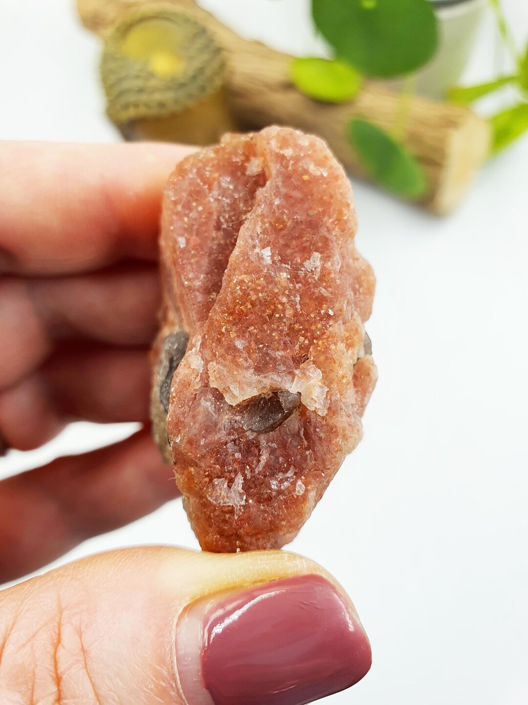Flashy Raw Sunstone / Sunstone Specimen / Rough Sunstone / Natural ...