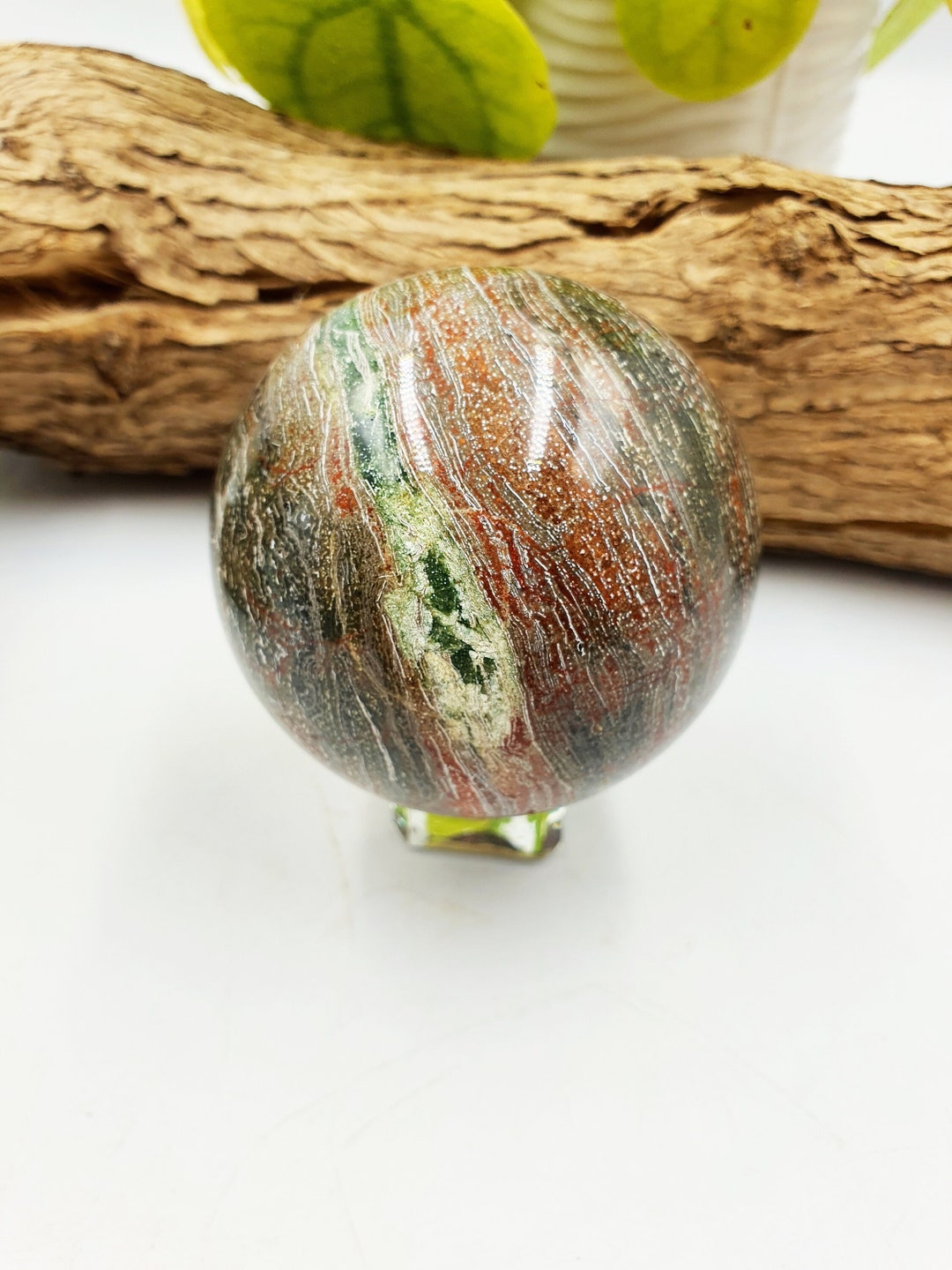 Colourful Striped Agate Sphere / Agate Crystal Sphere / Agate Orb 66mm ...