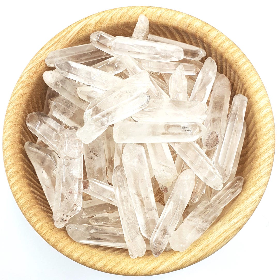 5× Clear Quartz Mini Points – Energy Amplification & Manifestation ...