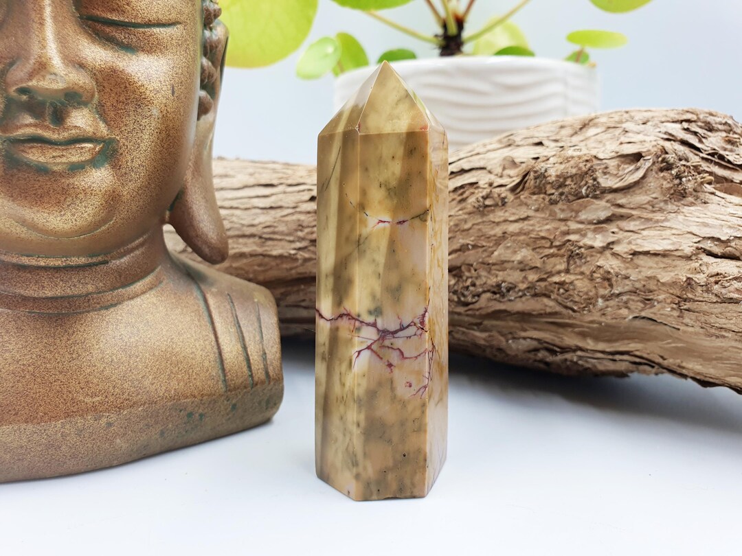 Cute Mookaite Jasper Tower / Mookaite Jasper Point / Meditation Tower ...