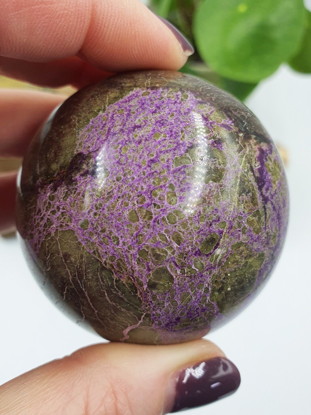 Beautiful Sugilite Sphere 55mm - Etsy UK