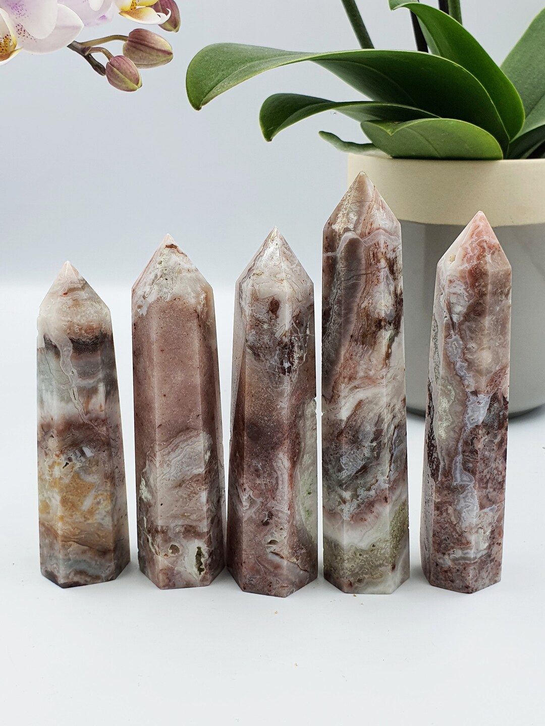 Stunning Pink Fluorite Root Crystal Tower Several Options Available - Etsy