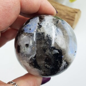 Flashy Rainbow Moonstone Sphere / Rainbow Moonstone Crystal Ball ...