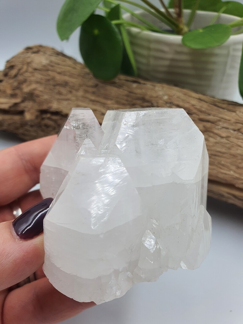 Natural Raw White Calcite Cluster - 225g - Etsy Australia