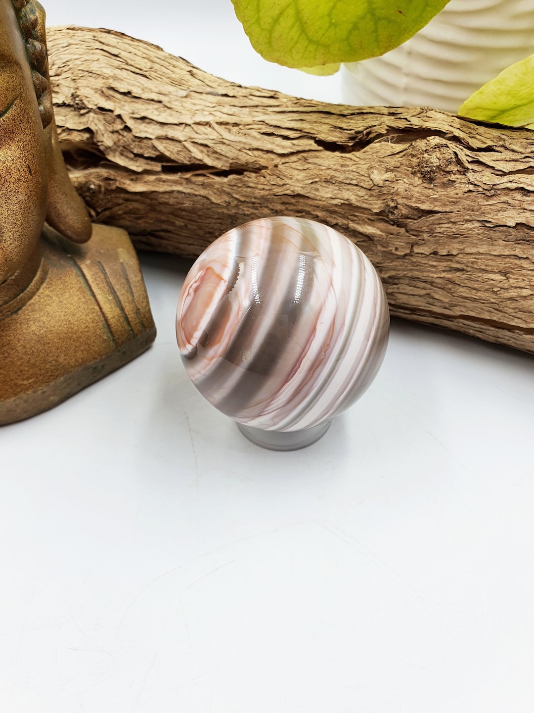 Beautiful Botswana Agate Sphere / African Agate Sphere / Botswana ...