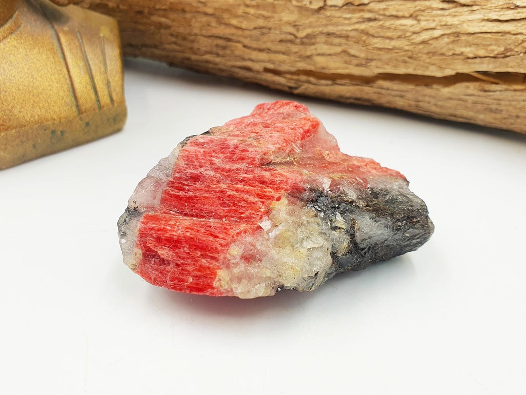 Raw Rhodonite Specimen / Raw Red Rhodonite / Raw Rhodonite Chunk / Raw ...