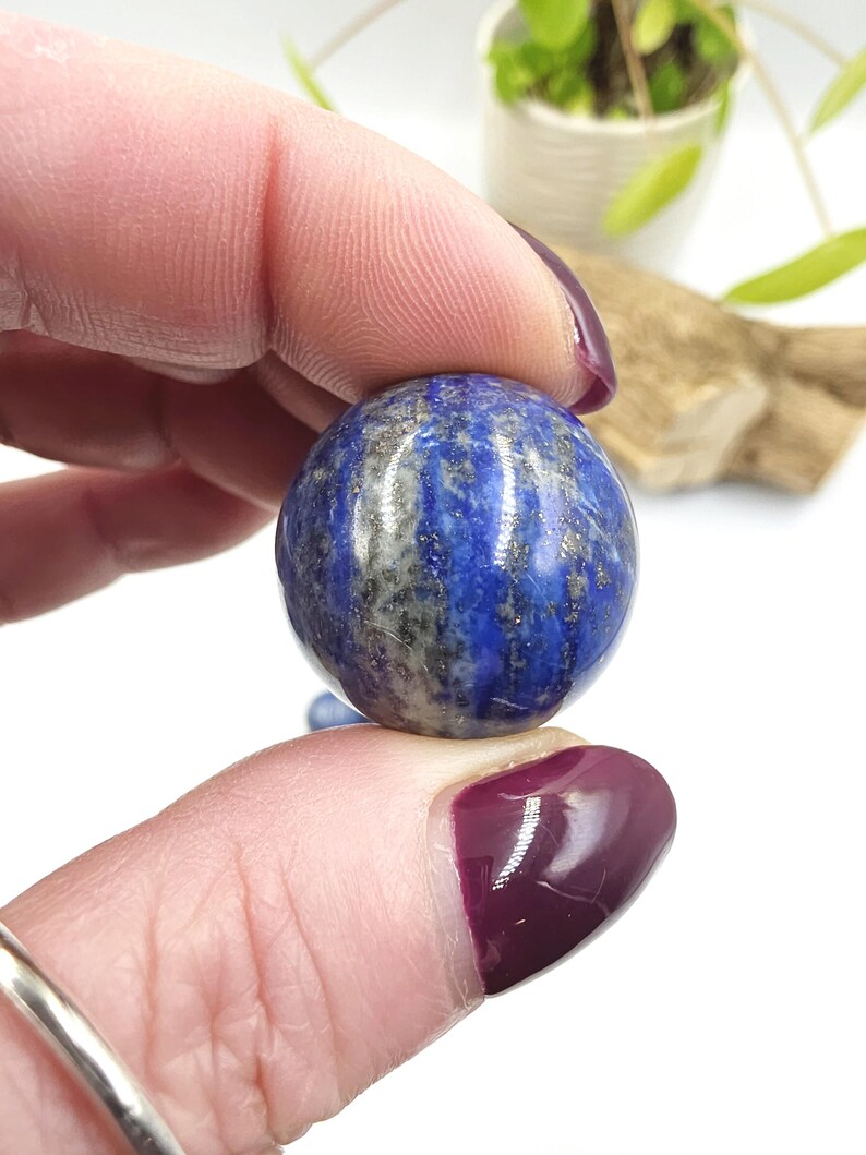 UV Reactive Lapis Lazuli Mini Spheres – Wisdom, Truth & Intuition ...