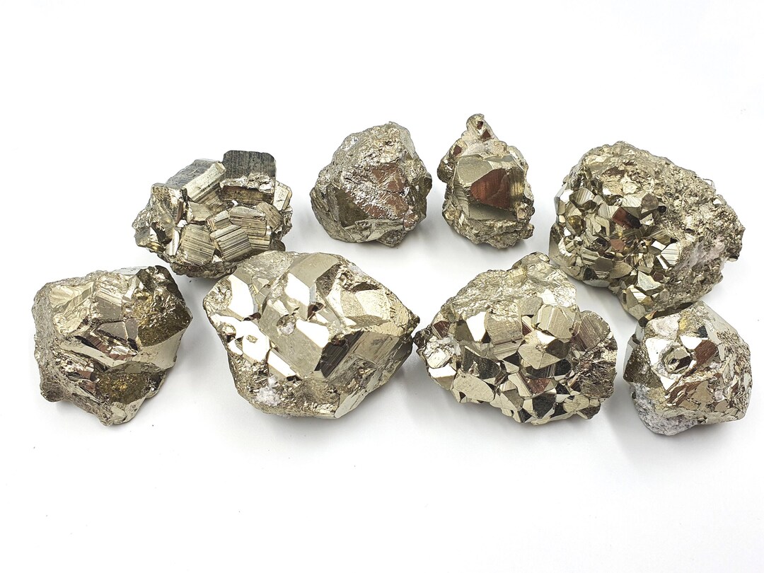 Natural Raw Pyrite "fools Gold" Cluster Crystal Nugget - Various Sizes ...