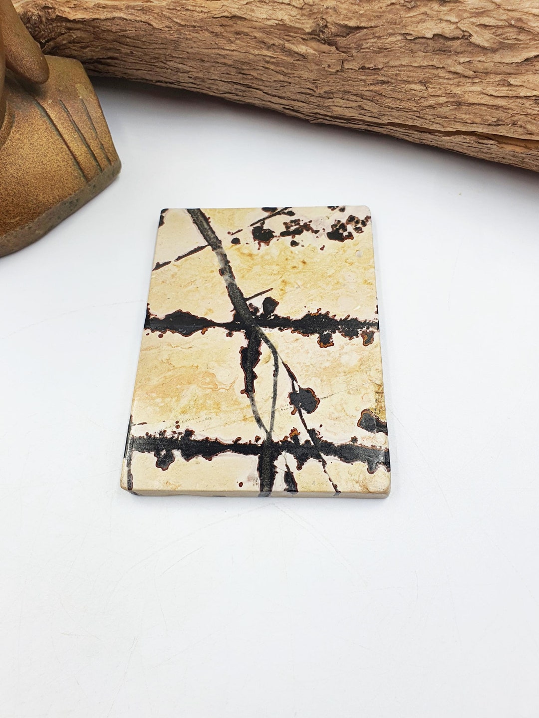 Beautiful Picture Jasper Slab/ Picture Jasper Slice / Landscape Jasper ...