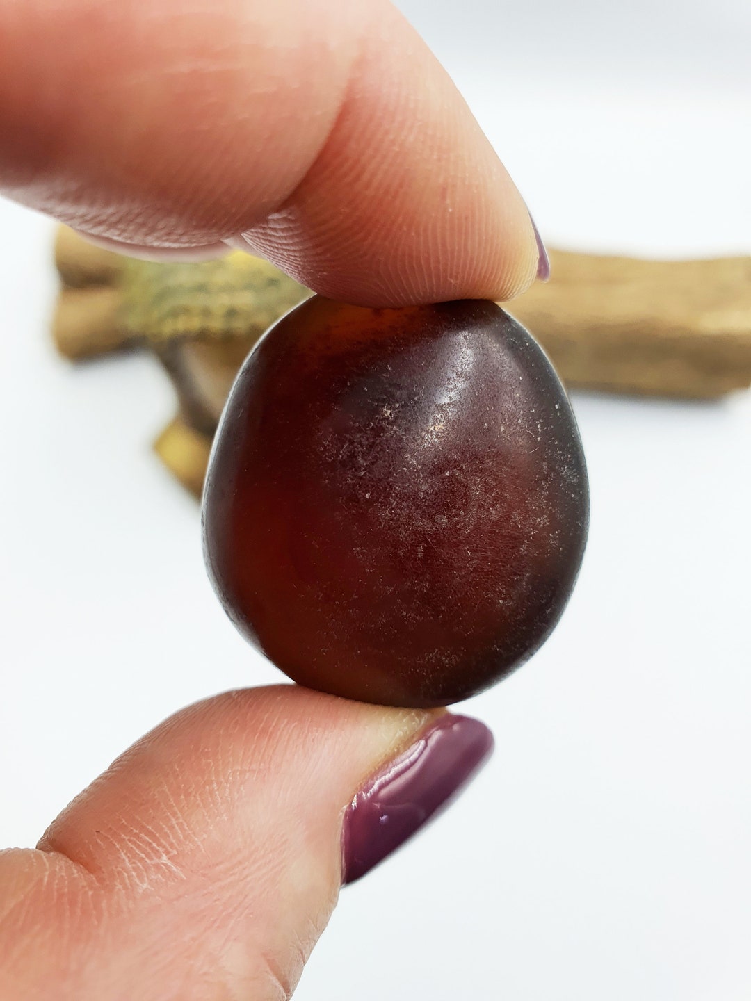 Natural Red Amber sumatran Indonesian Tumbles UV Reactive. - Etsy