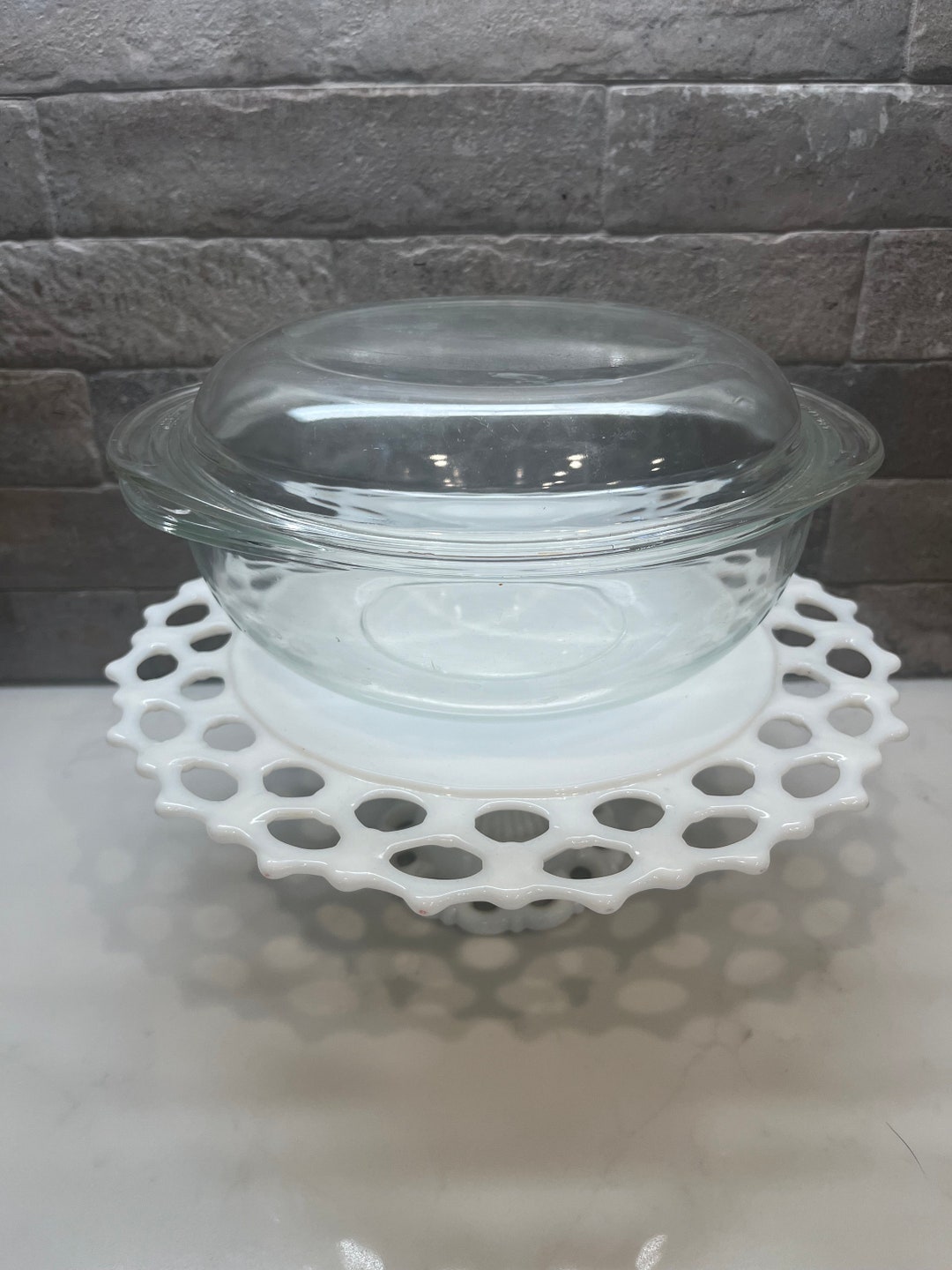 Pyrex 024 Round Casserole Dish With Lid - Etsy