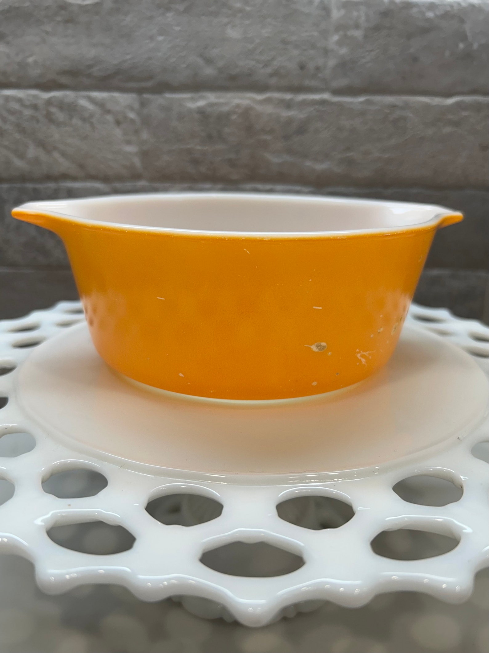 Pyrex Daisy 274 Round Casserole Dish With Lid - Etsy