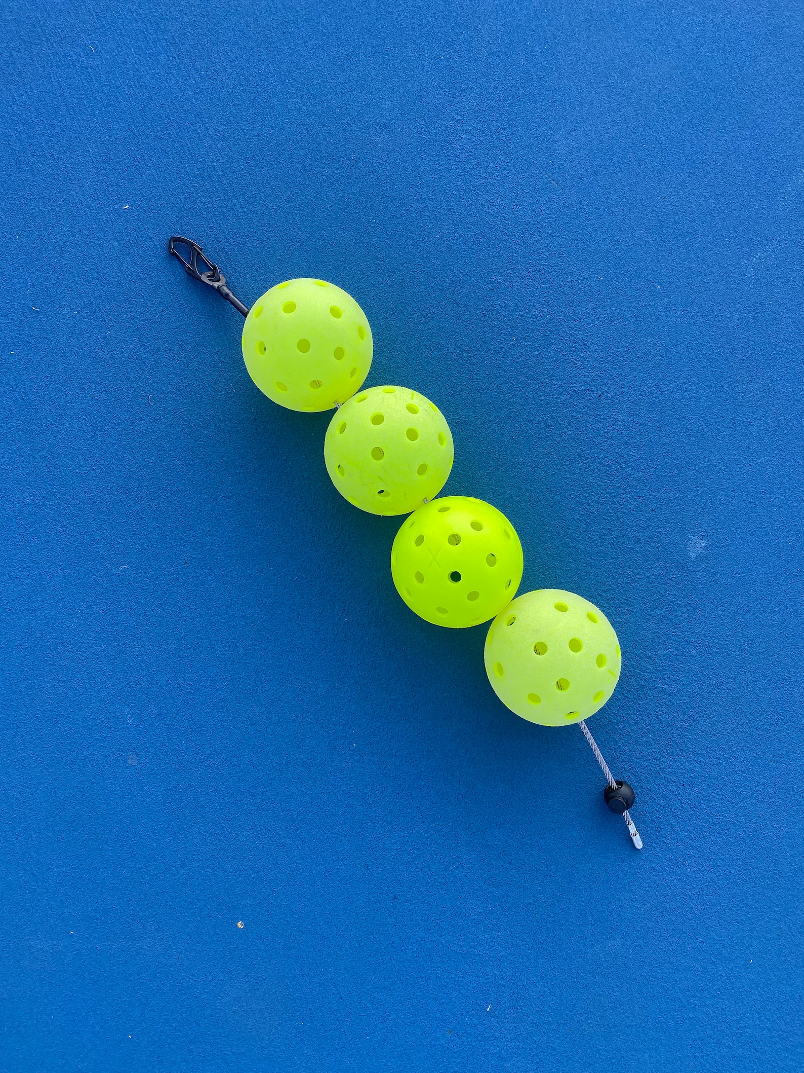 PICKLEBALL BALL HOLDER, the Pickleball Stringer, Pickleball Bag Holder ...