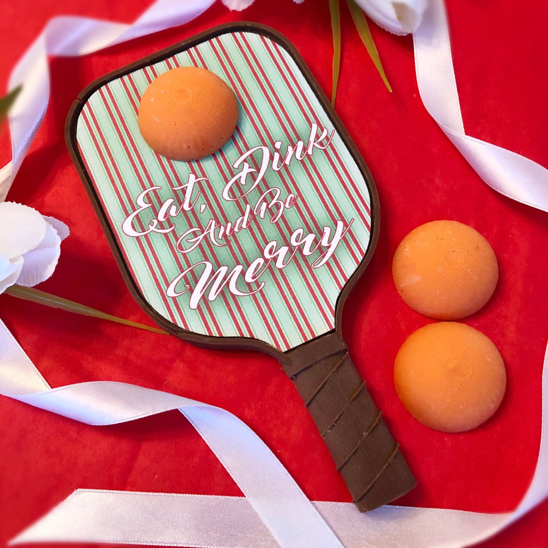 CHOCOLATE Pickleball Christmas Gift **COMPLETELY EDIBLE** | Chocolate ...