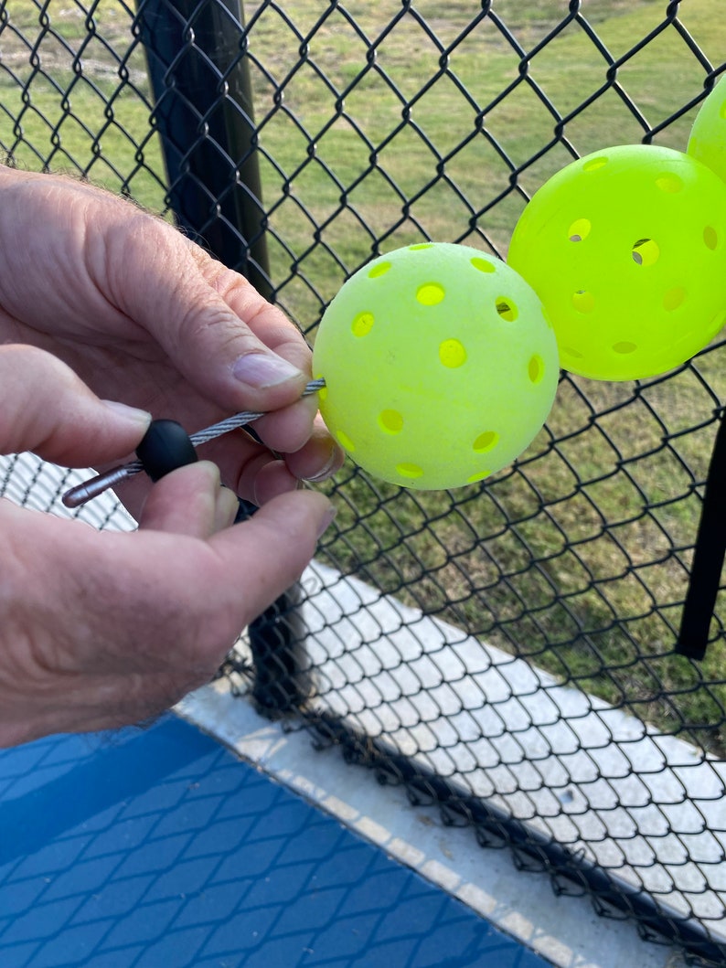 PICKLEBALL BALL HOLDER, the Pickleball Stringer, Pickleball Bag Holder ...