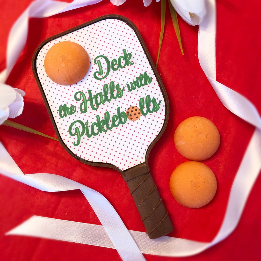 CHOCOLATE Pickleball Christmas Gift **COMPLETELY EDIBLE** | Chocolate ...