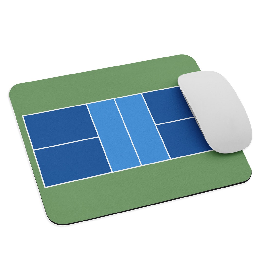 Pickleball Court Mouse Pad | Funny Mouse Pad Gift Idea | Cute Computer ...