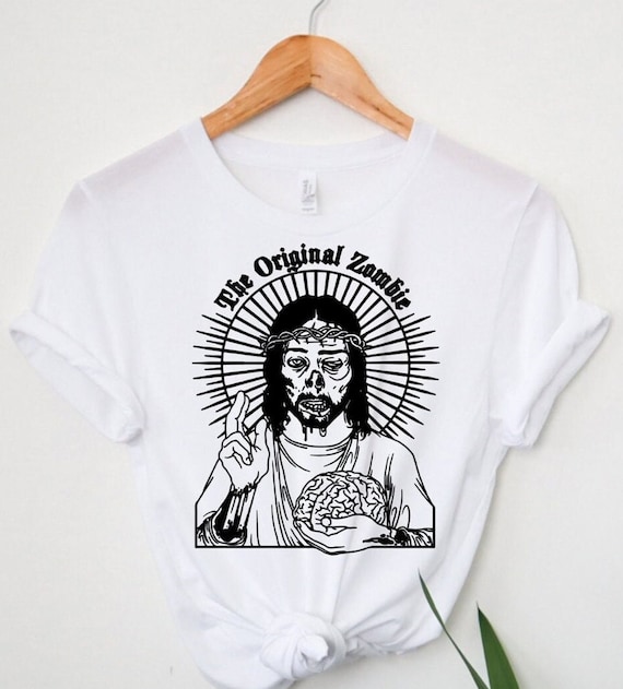 Zombie Jesus Shirt the Original Zombie™ Unisex Tshirt Jesus | Etsy
